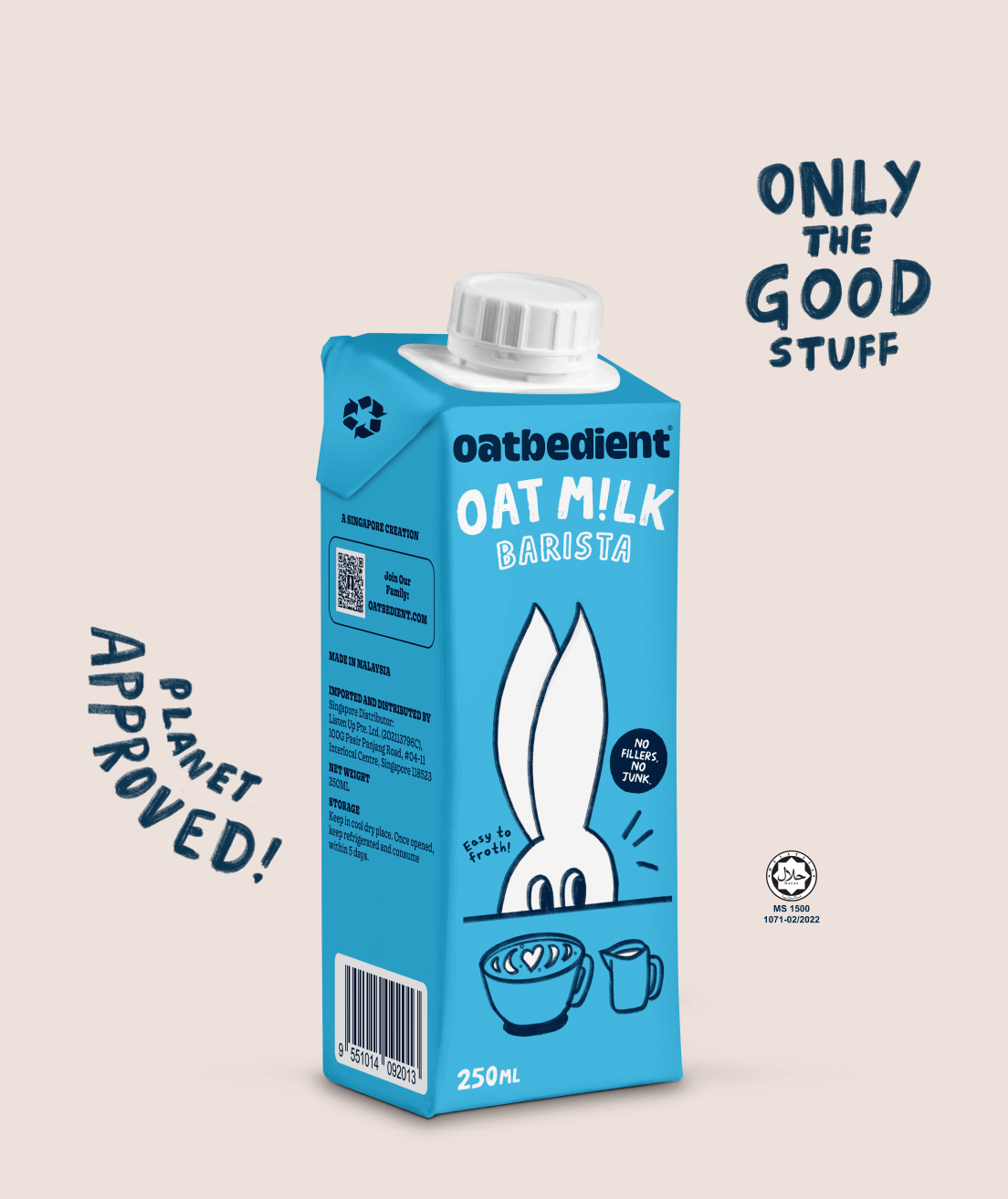 Oat Drinks | Oatbedient Oat Milk Singapore