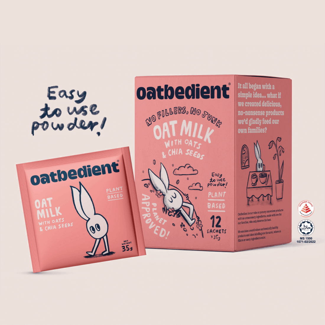 Oatbedient Oat Milk Home Page | Oats Singapore